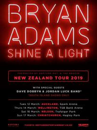 One week until Bryan Adams rocks New Zealand – Muzic.NZ