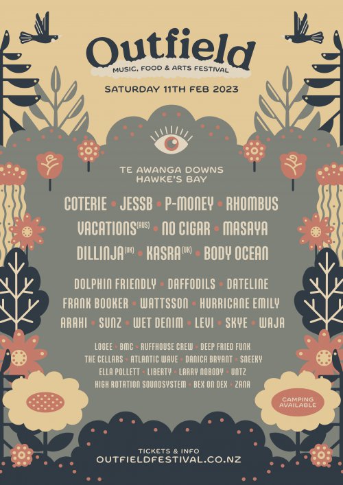 Outfield Music, Food & Arts Festival 2023 – Muzic.NZ