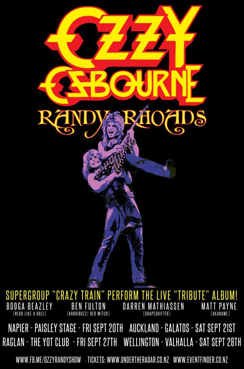 Ozzy Osbourne Randy Rhoads Tribute Shows for Crazy Train – Muzic.NZ
