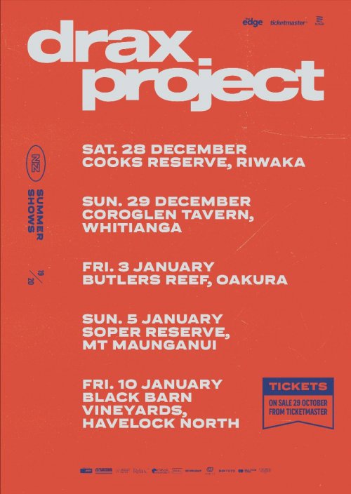 Pop sensations Drax Project announce biggest summer tour yet – Muzic.NZ