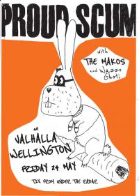 Proud Scum’s first ever Wellington gig announces support acts – Muzic.NZ