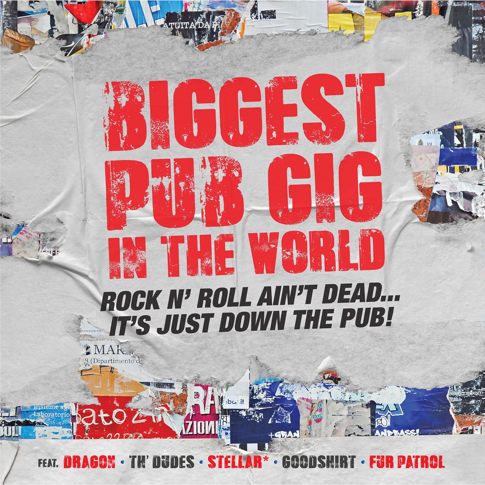 The Biggest Pub Gig In The World Announce Compilation Album – Muzic.NZ