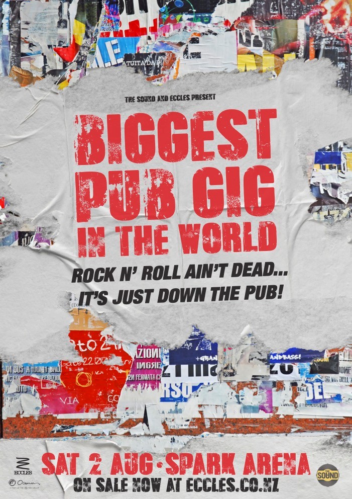 Goodshirt Revealed As First Act Playing The Biggest Pub Gig In The World – Muzic.NZ