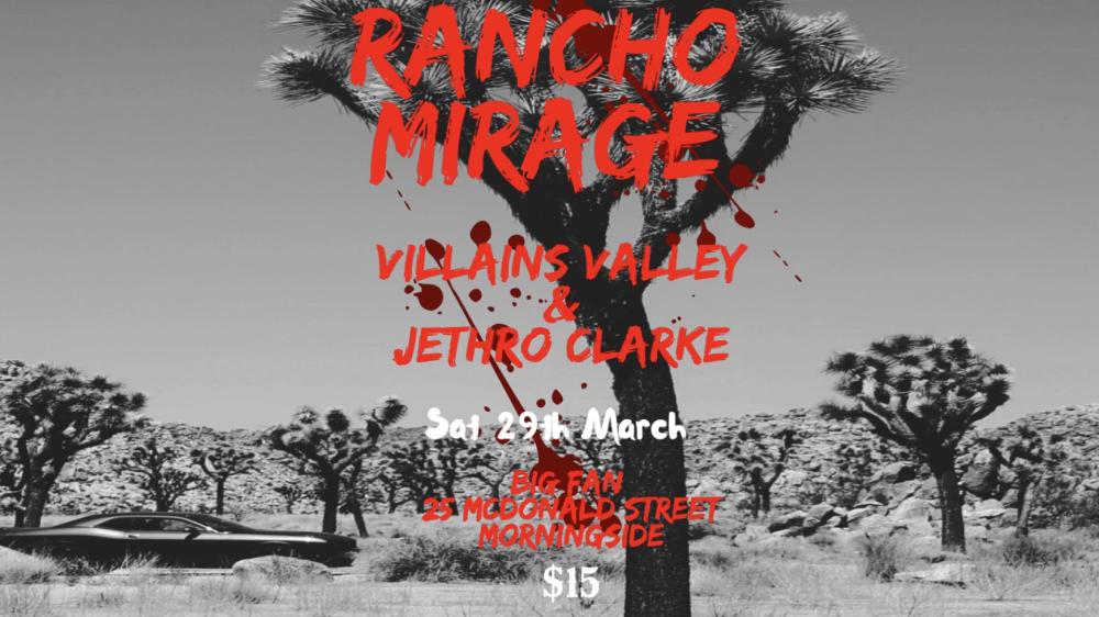 Rancho Mirage Announce Auckland Show – Muzic.NZ