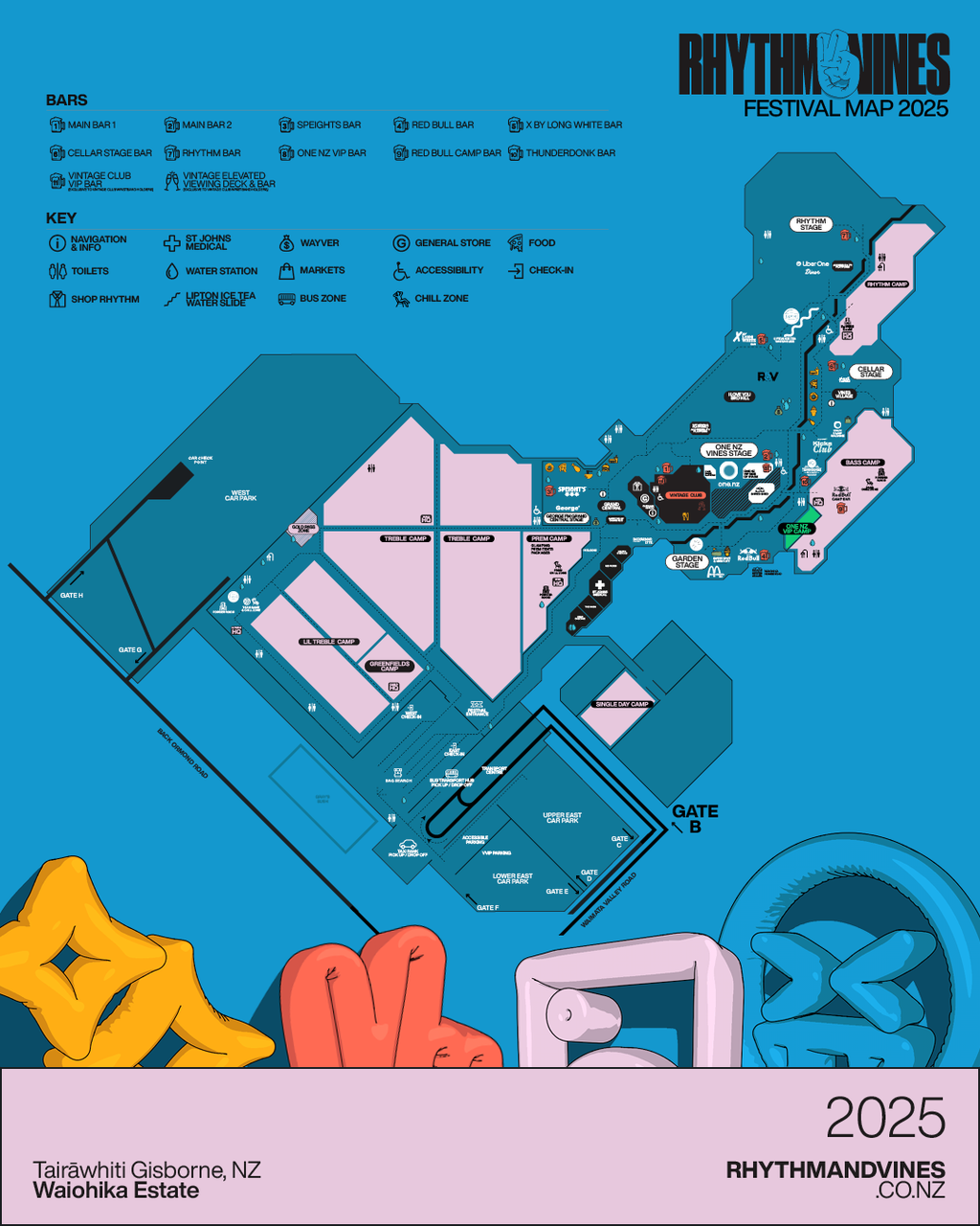 Rhythm and Vines Announce Full Schedule, Map & Final Acts – Muzic.NZ