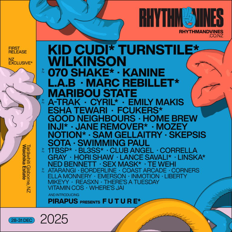 First Lineup Announced for Rhythm and Vines – Muzic.NZ