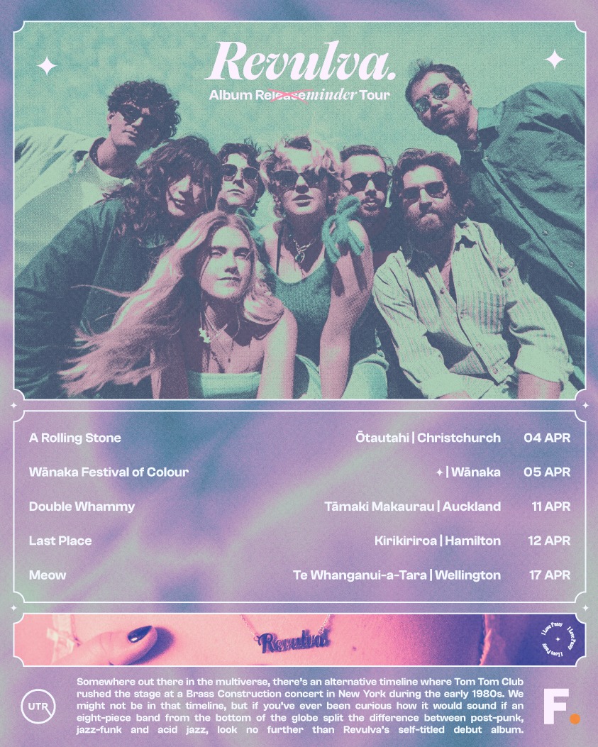 Revulva: The Album Reminder Tour – Muzic.NZ
