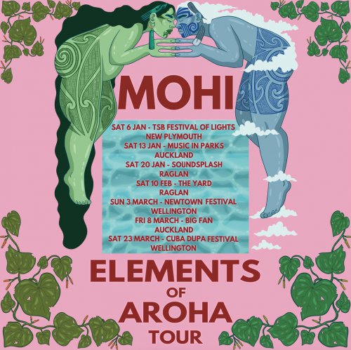 Rising Star MOHI Announces Elements of Aroha Debut Tour – Muzic.NZ