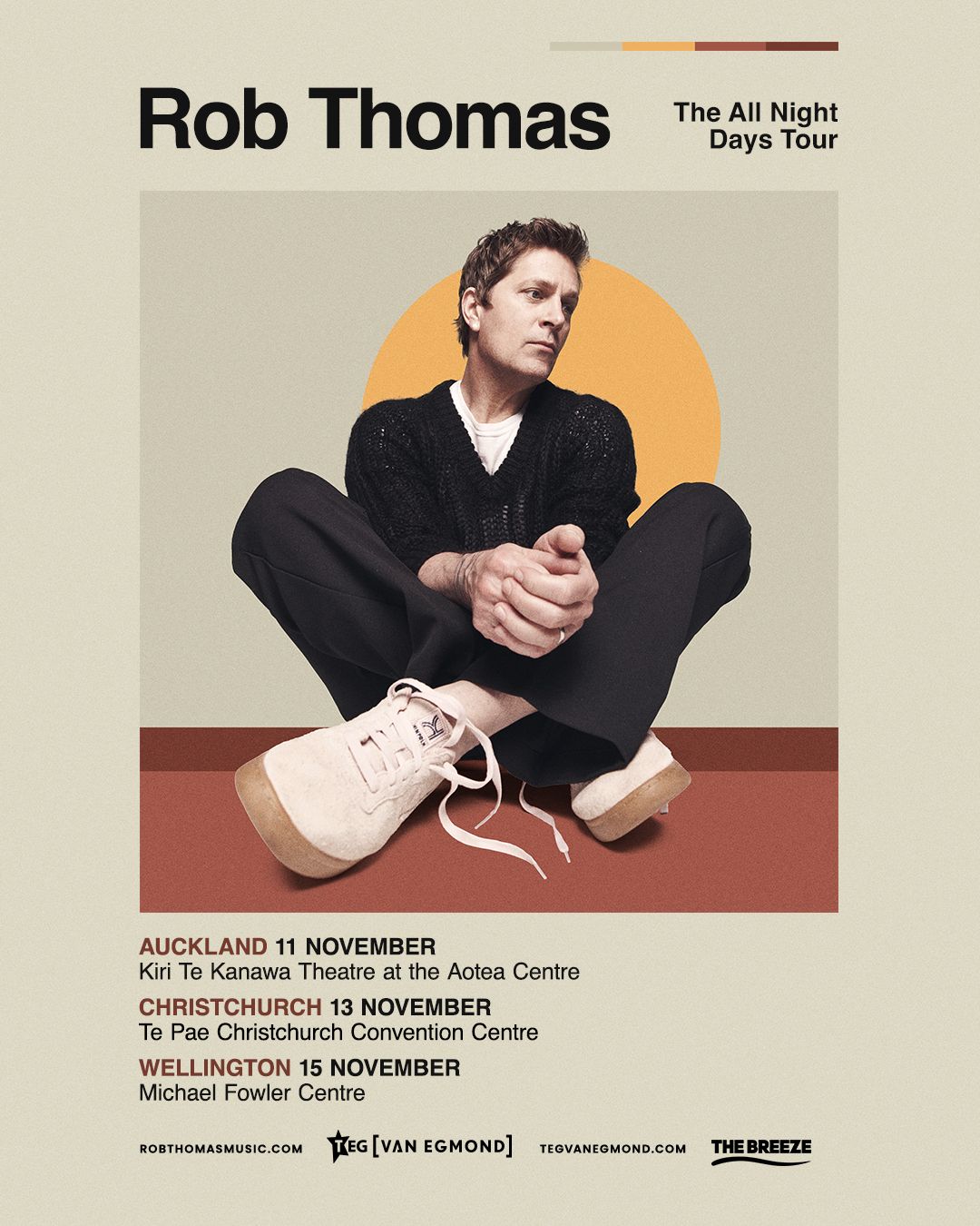 Rob Thomas Reveals Local Support For 2025 New Zealand Tour – Muzic.NZ