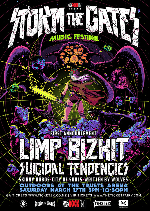 Rock giants announced for Storm the Gates Festival in Auckland – Muzic.NZ
