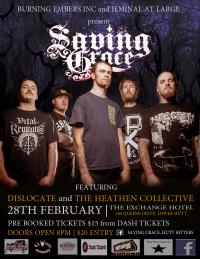 Saving Grace at The Exchange Hotel – 28th Feb 2014 – Muzic.NZ
