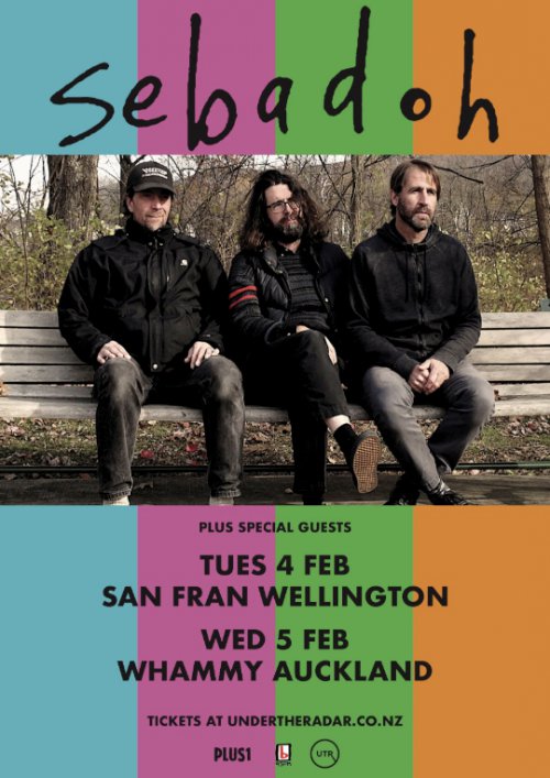 Sebadoh Support Acts Announced – Muzic.NZ
