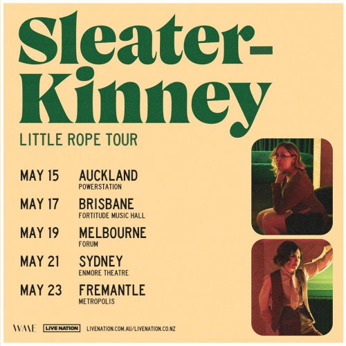 Sleater-Kinney Brings ‘Little Rope’ To New Zealand This May – Muzic.NZ