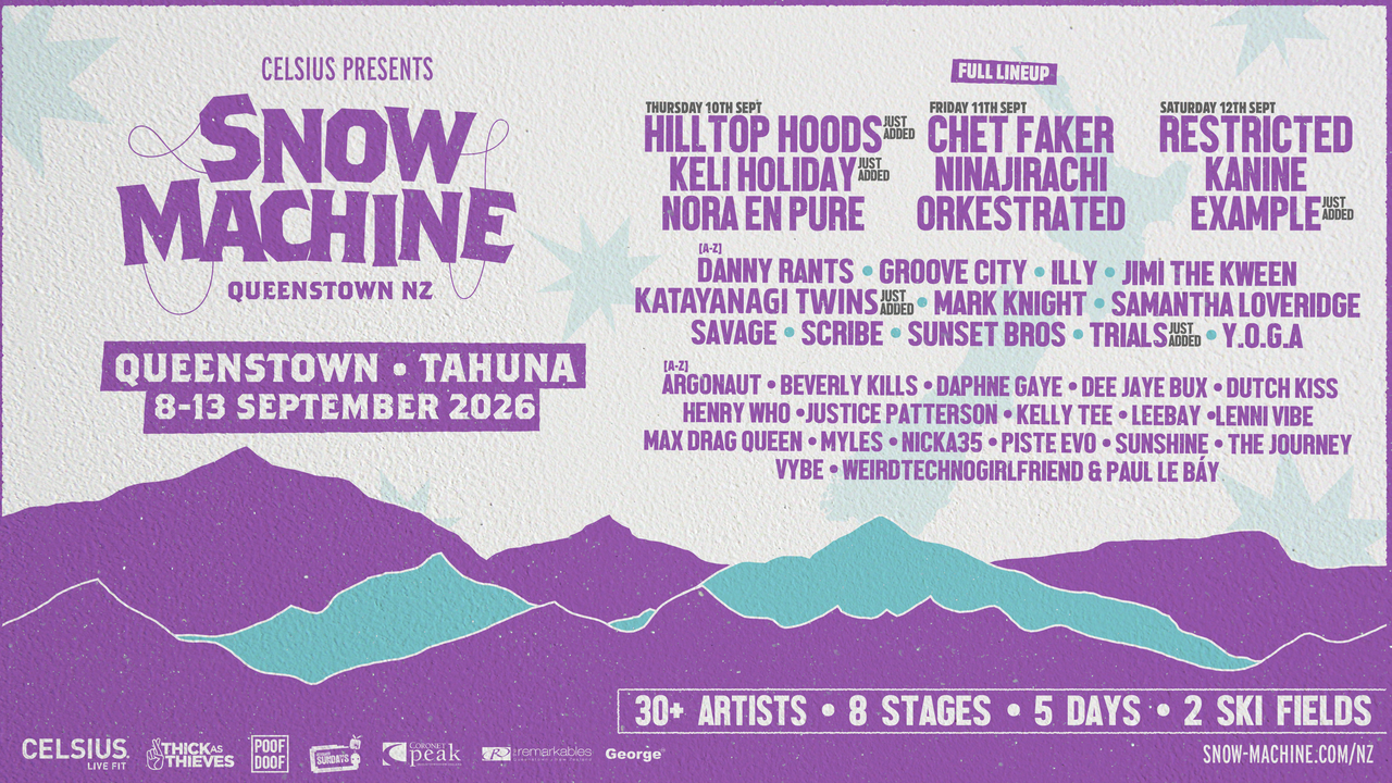 Snow Machine Adds Hilltop Hoods & A Stack More To Queenstown Lineup ...