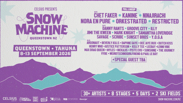 Snow Machine Announces Stellar Lineup For Queenstown 2026 – Muzic.NZ