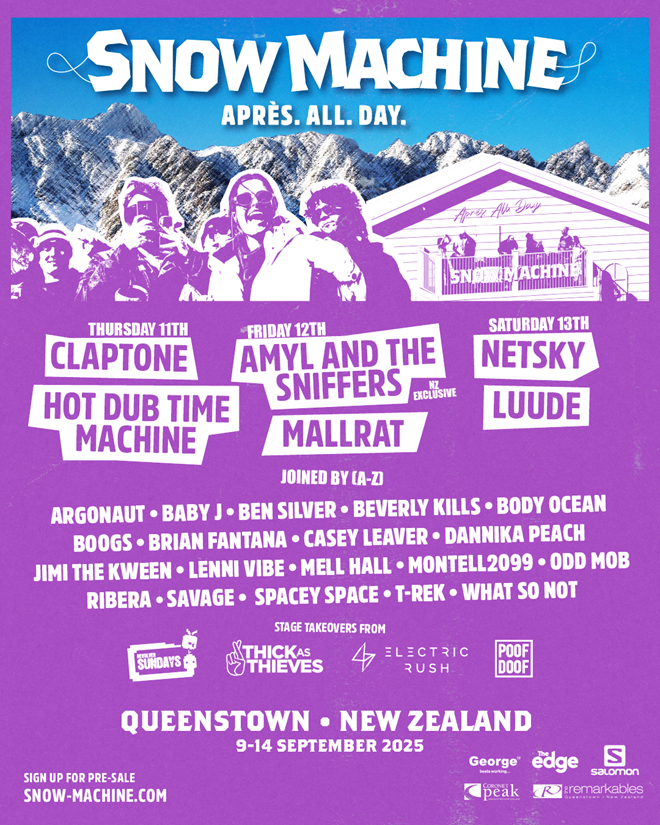 Snow Machine returns to Queenstown in 2025 for 4 days of unforgettable ...