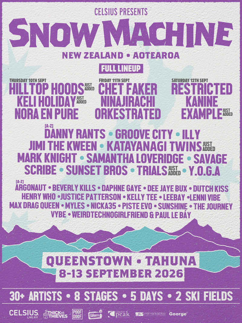 Snow Machine Adds Hilltop Hoods & A Stack More To Queenstown Lineup ...