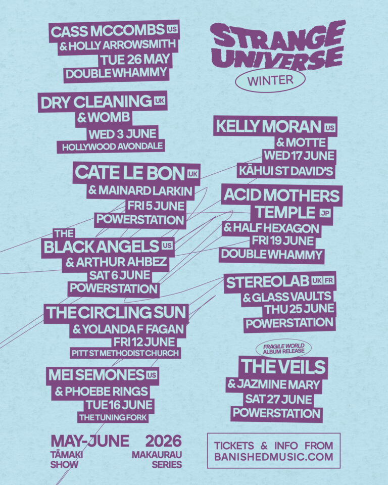 Announcing Strange Universe Winter 2026 Final Lineup – Muzic.NZ