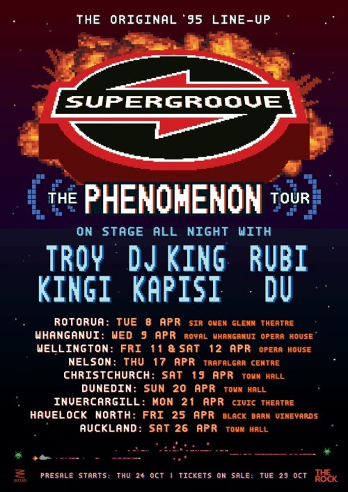 Supergroove Announce The Phenomenon Tour Featuring Original ’95 Lineup ...