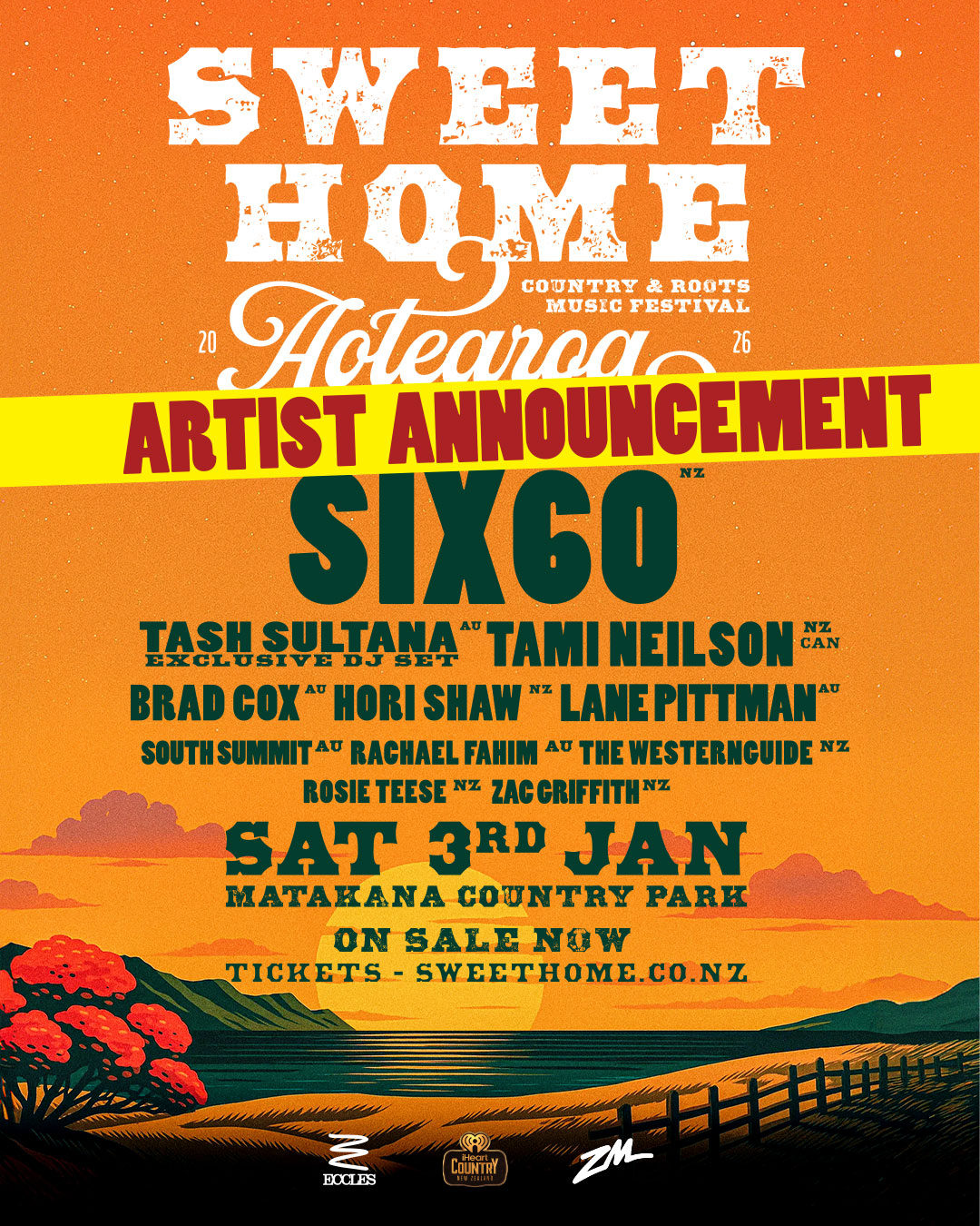 Lane Pittman & Zac Griffith join the Sweet Home Aotearoa Lineup – Muzic.NZ