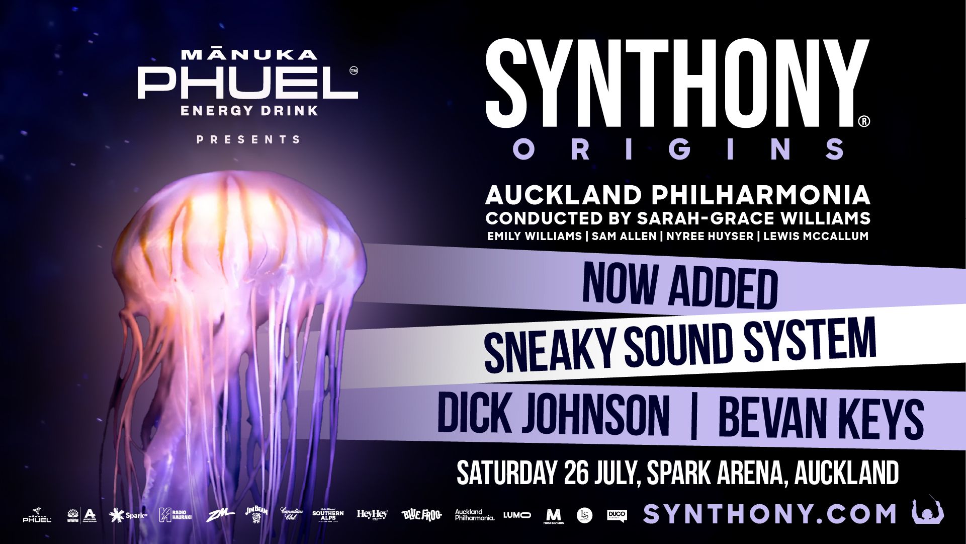 Line-up Announced For Mānuka Phuel Synthony Origins – Muzic.NZ