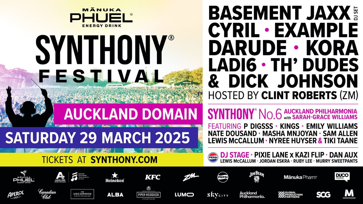 Synthony In The Domain – What You Need To Know Before You Go! – Muzic.NZ