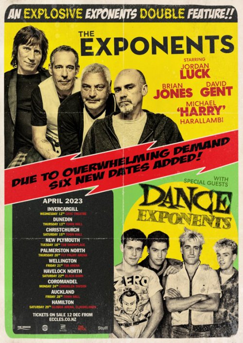 The Exponents with Special Guest Dance Exponents Announce Six More ...