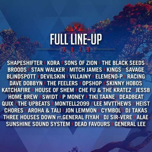 The Full Line-Up Of 42 Acts Across Five Stages Is Here! – Muzic.NZ
