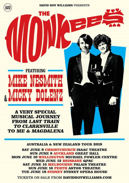 The Monkees: The Mike and Mikey Show is coming to NZ – Muzic.NZ