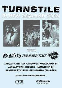 Turnstile NZ Tour – Muzic.NZ