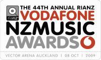 Winners For The Vodafone New Zealand Music Awards 2009 – Muzic.NZ