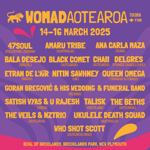 WOMAD Aotearoa Unveils 13 Captivating New Acts – Muzic.NZ