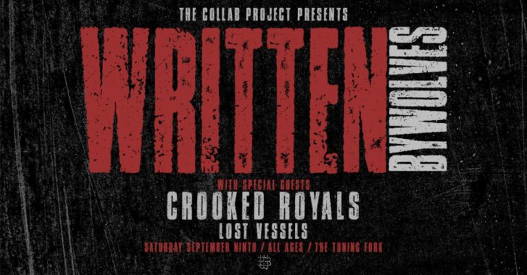 Written By Wolves Announce All Ages Show with Special Guests Crooked ...