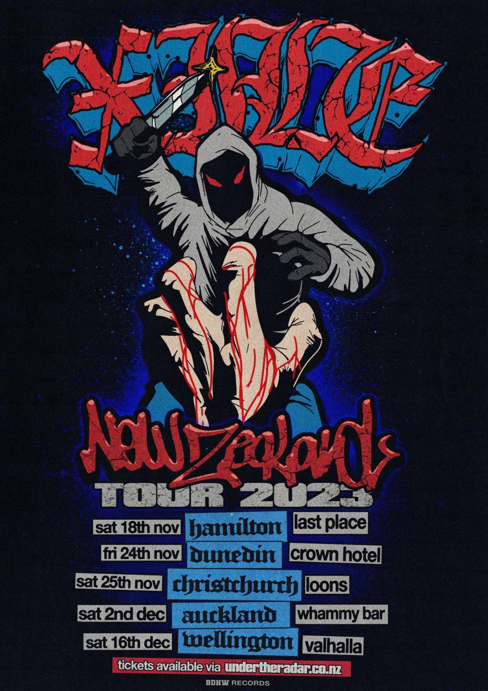 Xile Announce Support Acts For Huge Summer Tour – Muzic.NZ